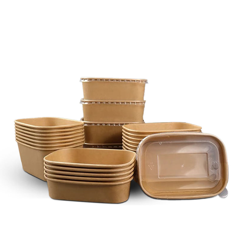 Rectangular Kraft Tub – Packman