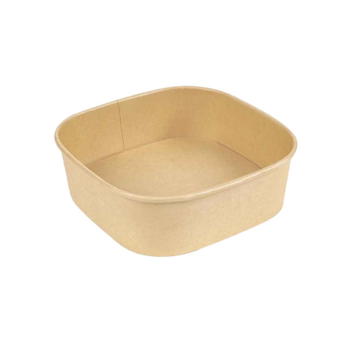 (1000ml) Kraft Square Tub (300pcs)Local stock/Customization available ...