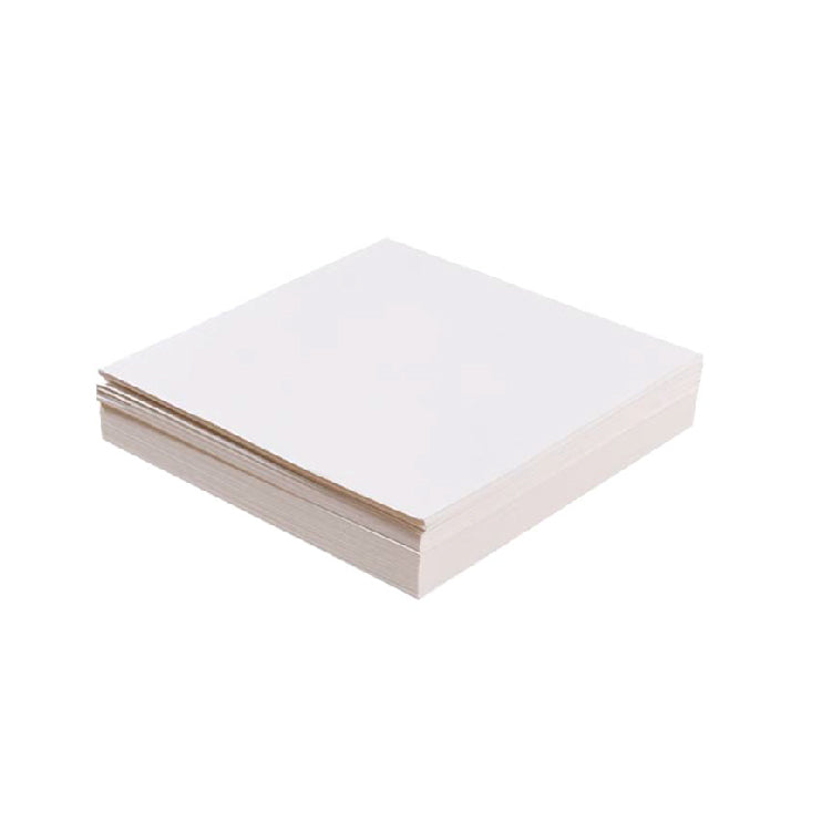 25cm White Square Burger Paper — Packman