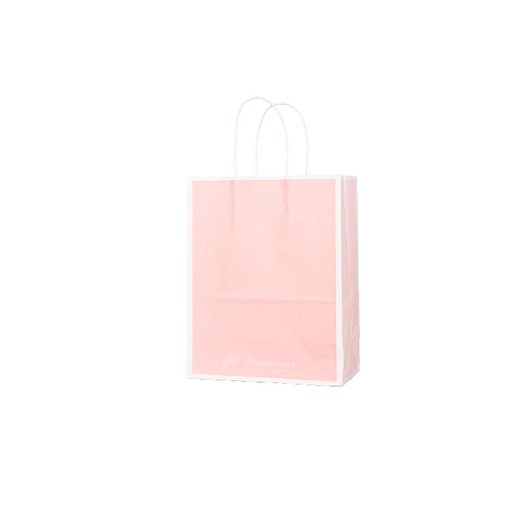 Colour Paper Bag with Border — Packman