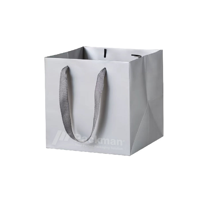 35 x 35 x 35cm Square Silver Paper Bag (100pcs) — Packman