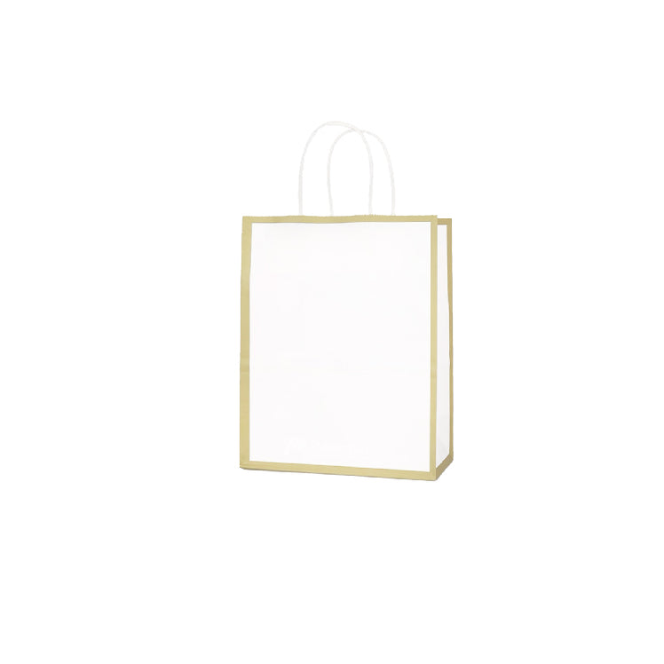 Colour Paper Bag with Border — Packman