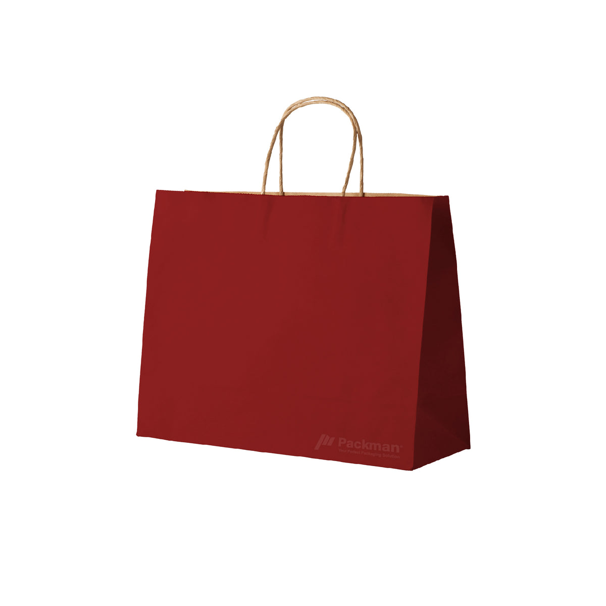 32 x 11 x25cm Red Paper Bag (100pcs) — Packman